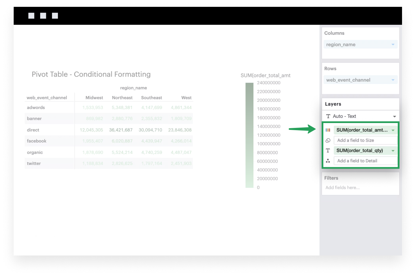 Conditional Formatting Visual Explorer Guides Mode